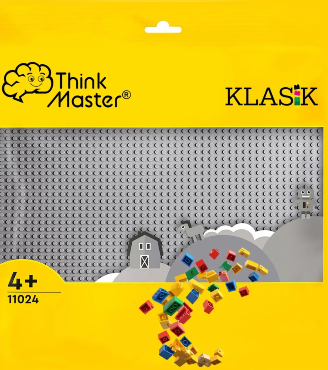 Tüm Kategoriler :: Yapı Oyuncakları :: ThinkMaster 11024 Klasik Gri Plaka